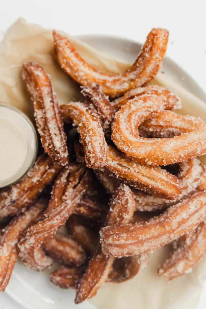 Apple Cider Churros - Lion's Bread