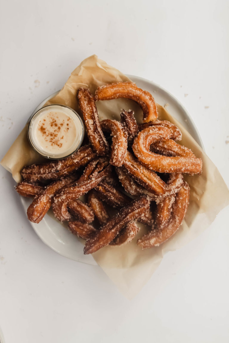 Apple Cider Churros - Lion's Bread