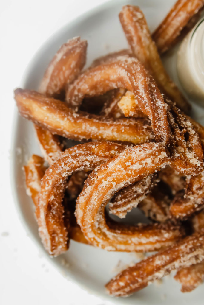 Apple Cider Churros - Lion's Bread
