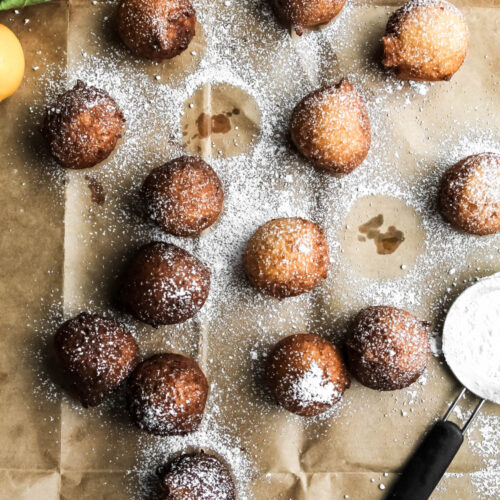 Lemon Ricotta Fritters - Lion's Bread