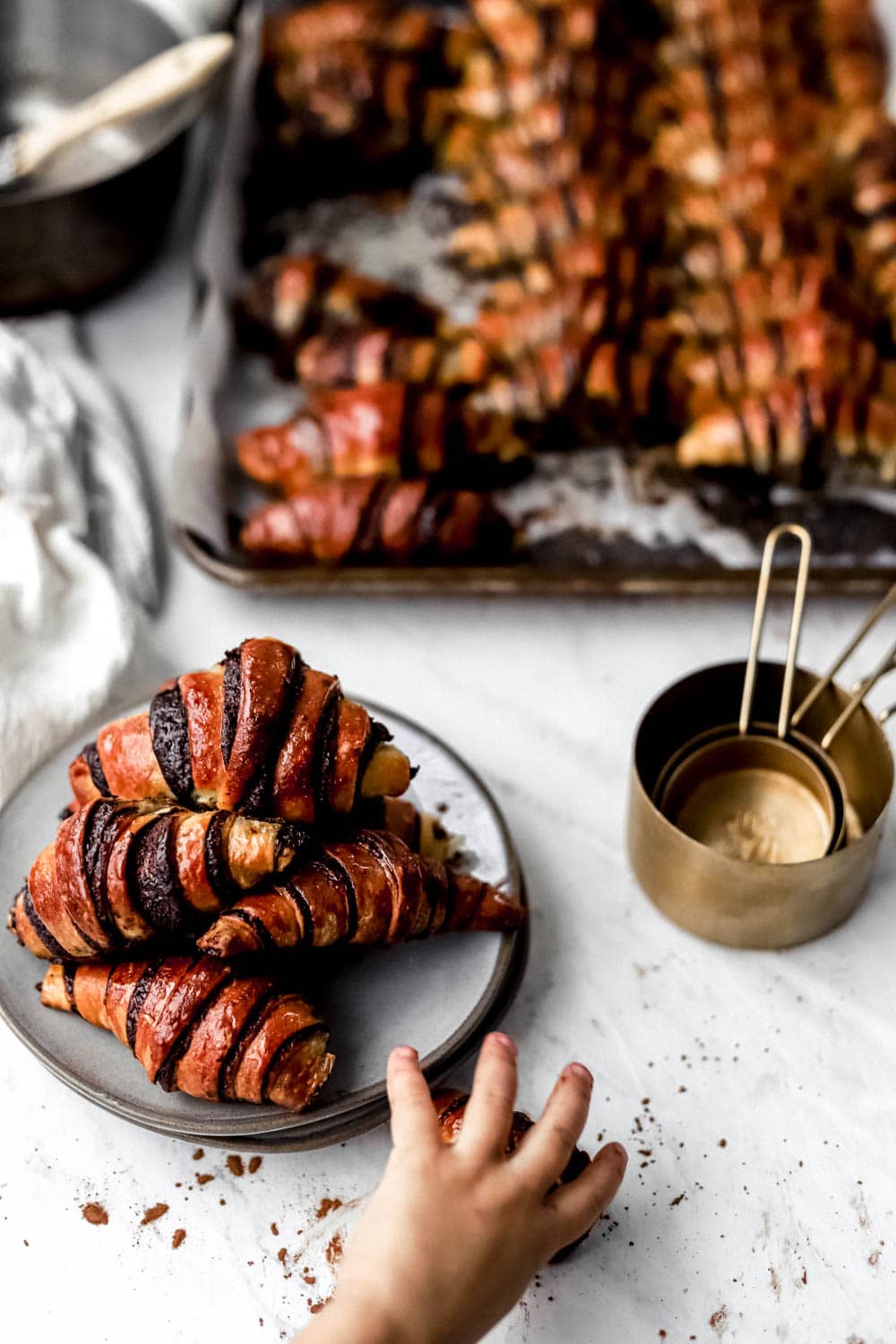Yeasted Chocolate Rugelach - Lion's Bread