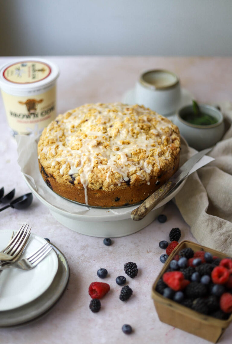 Berry Buckle Coffee Cake - Lion's Bread