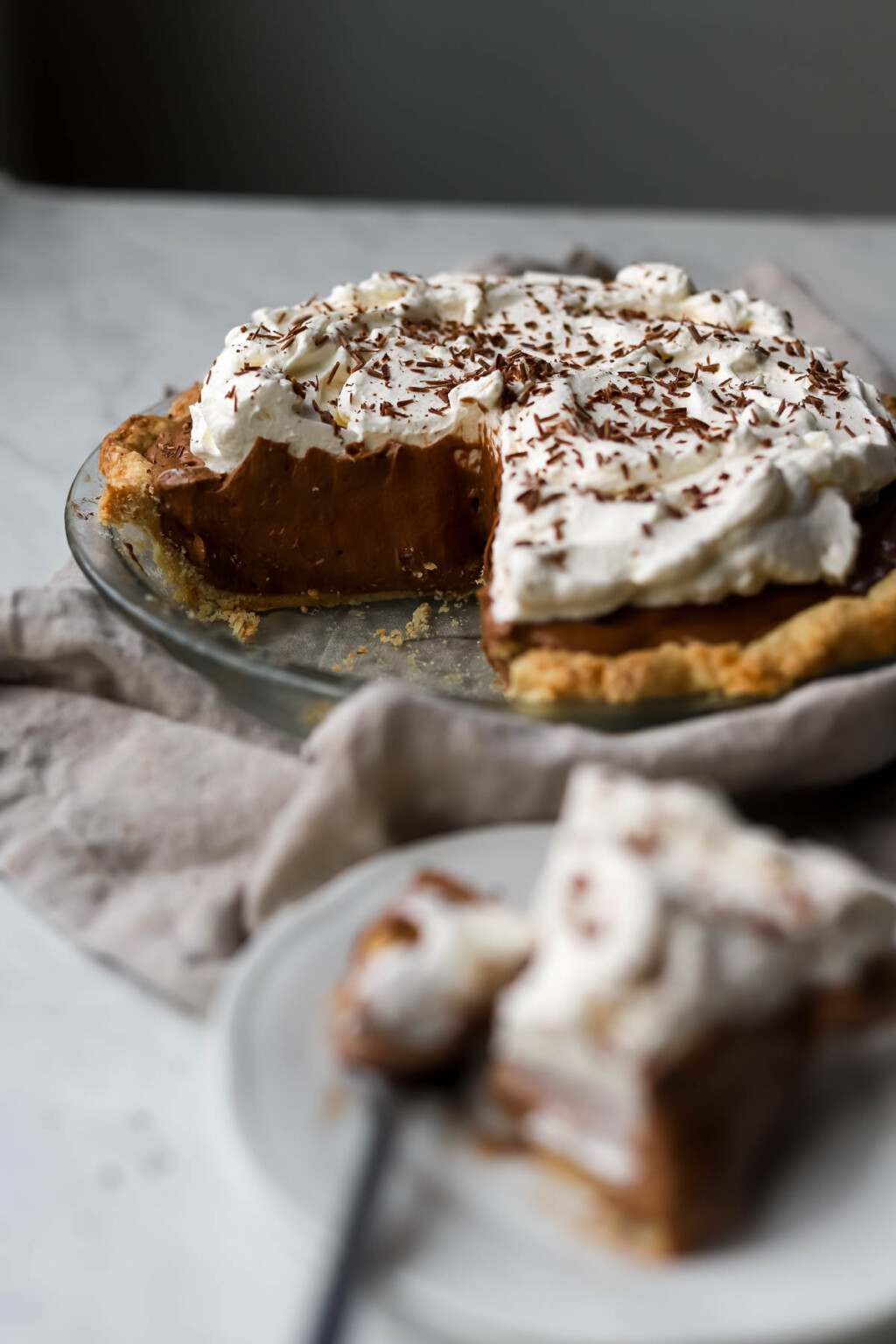 Chocolate Silk Pie - Lion's Bread