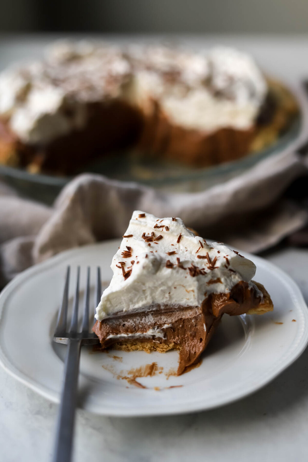 Chocolate Silk Pie - Lion's Bread