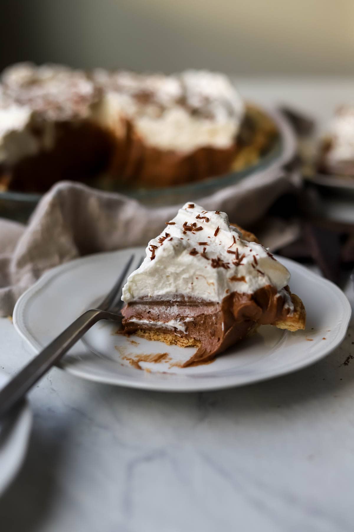 Chocolate Silk Pie - Lion's Bread