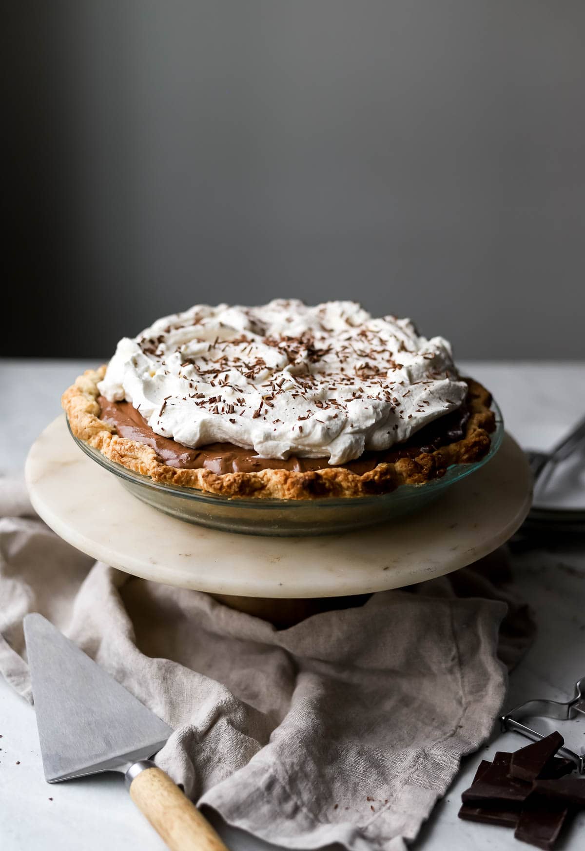 Chocolate Silk Pie - Lion's Bread